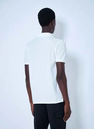 Moncler Piqué Polo Shirt With Logo Embroidery