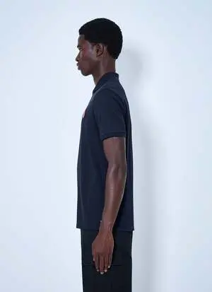 Moncler Polo Shirt With Embroidered Logo