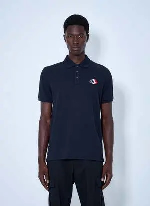 Moncler Embroidered Polos For Men