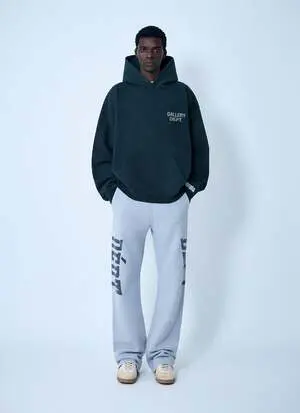 GALLERY DEPT. 90s Hooded Sweatshirt With Logo Motif