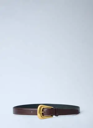 Saint Laurent Folk Buckle Belt