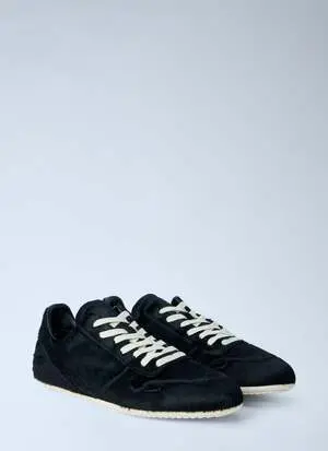 Rick Owens Leather Lace-up Sneakers