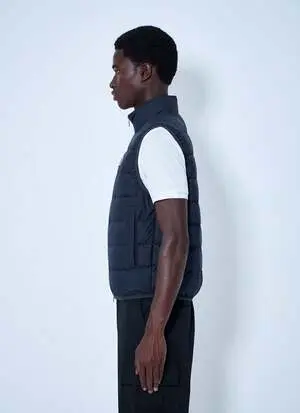 Moncler Contrin Down Gilet - Blue