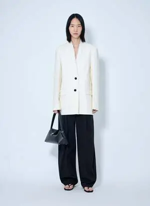 TOTEME Raw Lapel Blazer - Multicolor
