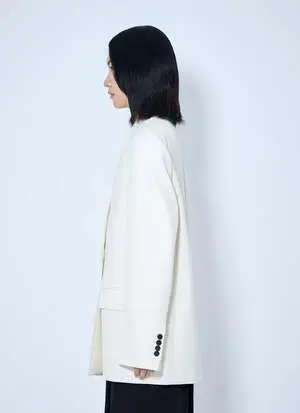 TOTEME Raw Lapel Blazer - Multicolor