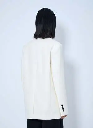 TOTEME Raw Lapel Blazer - Multicolor