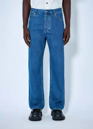 Bottega Veneta Straight-leg Denim Jeans - Blue