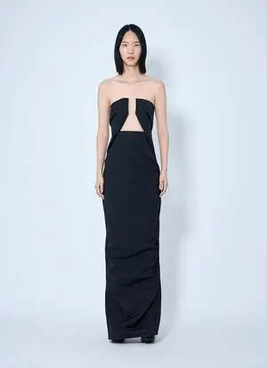 Rick Owens Prong Gown - Black