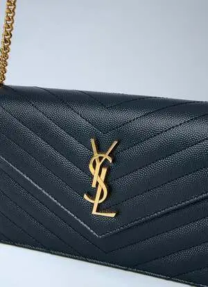 Saint Laurent Cassandre Chain Wallet