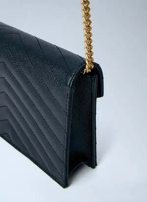 Saint Laurent Cassandre Chain Wallet