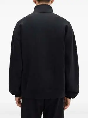 Jacquemus Half-zip Sweatshirt - Black