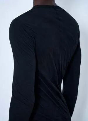 Rick Owens Long Sleeve Crewneck Top