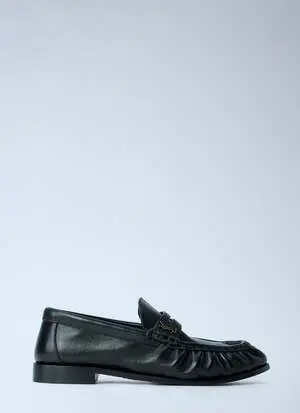 Saint Laurent Le Loafer Supple In Matte Leather - Black