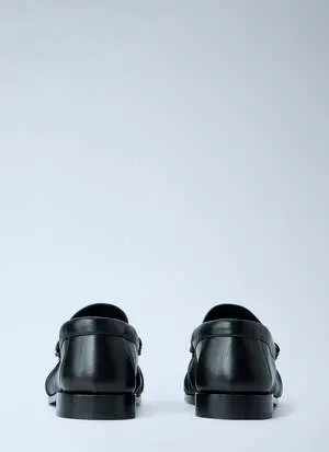 Saint Laurent Le Loafer Supple In Matte Leather - Black