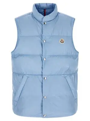 Moncler Tuquerouye' Padded Vest - Blue