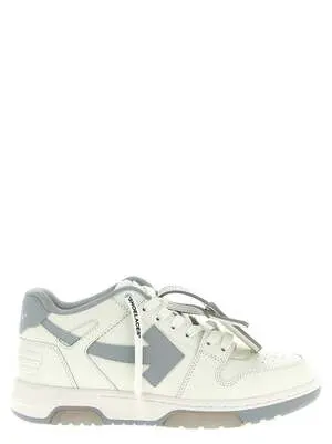 Off-White Out Of Office" Leather Sneakers - Gray