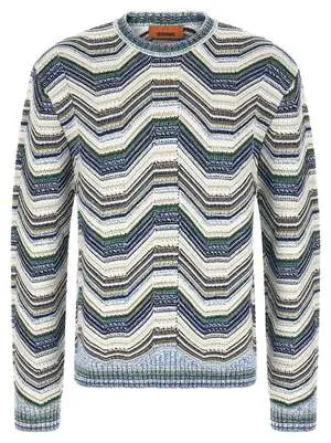 Missoni Geometric Zig Zag Sweater - Multicolor