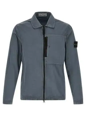 Stone Island 120004' Overshirt - Gray