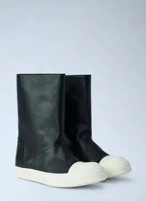 Rick Owens High Leather Boots