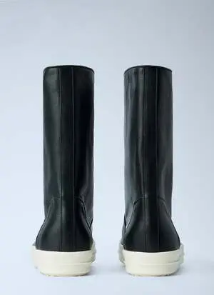 Rick Owens High Leather Boots