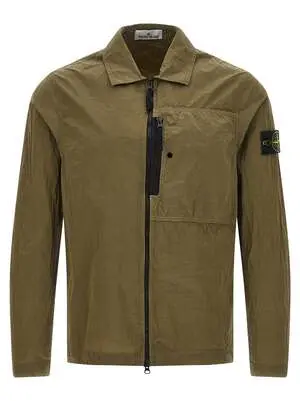 Stone Island 120004' Overshirt - Green