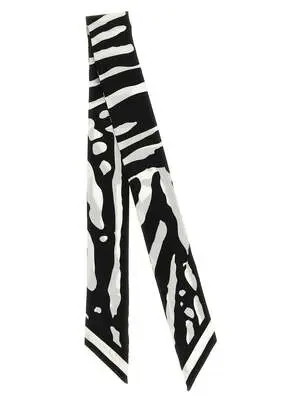 Dolce & Gabbana Zebra Print Scarf