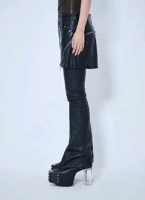 Rick Owens Bolan Banana Mini Skirt