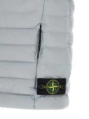 Stone Island Padded Vest With High Neck - Gray