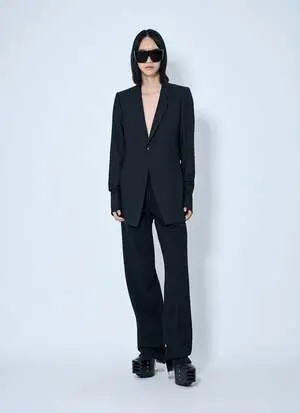 Rick Owens Single-breasted Soft Blazer