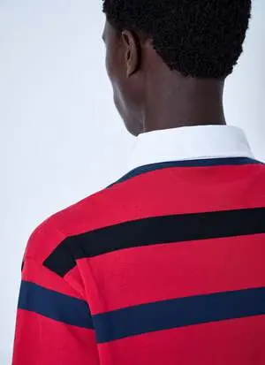 Prada Short-sleeved Cotton Polo Shirt - Red