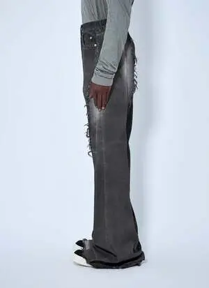 Rick Owens Bolan Bootcut Jeans - Gray