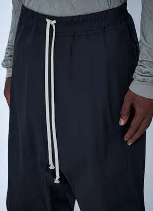 Rick Owens Basket Swingers Heavy Poplin Shorts - Black