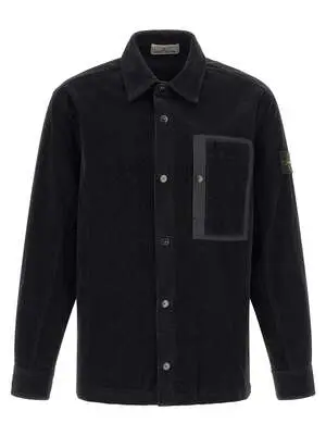 Stone Island 1200016' Overshirt - Black