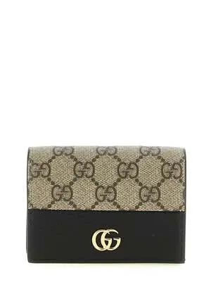 Gucci Gg Marmont Two-tone Wallet - Multicolor