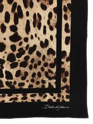 Dolce & Gabbana Leopard' Scarf