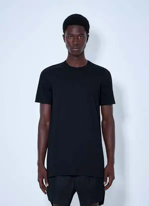 Rick Owens Crewneck Cotton T-shirt - Black