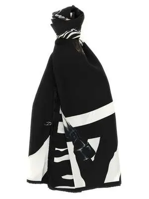 DOLCE & GABBANA Dolce & Gabbana Women Zebra Print Scarf