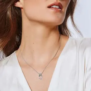 John Hardy Classic Chain Pendant Necklace With Diamonds - Diamond