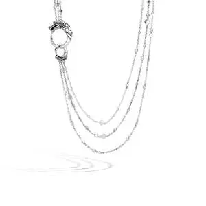 John Hardy Naga Multi Row Necklace - Multicolor