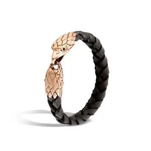 John Hardy Eagle Station Bracelet With Black Chalcedony - Multicolor