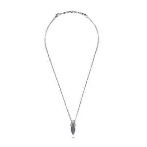 John Hardy Asli Link Pendant Necklace With Blue Sapphire