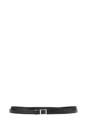 ANN DEMEULEMEESTER Adonica Long Belt - Black