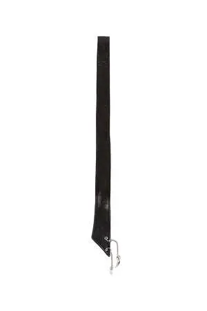 ANN DEMEULEMEESTER Leather Tie With Charms
