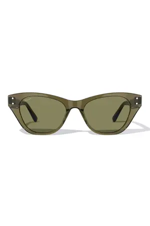 COSSINO Gato 51mm Cat Eye Sunglasses - Green