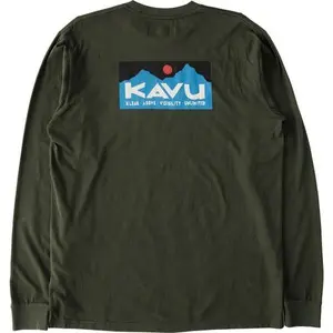 KAVU Etch Art Long-sleeve T-shirt - Rosin