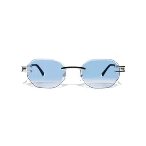 COSSINO Emil Rimless Sunglasses - Blue