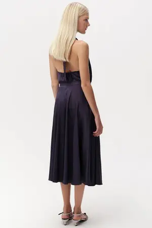 EXQUISE Calais Skater Midi Skirt