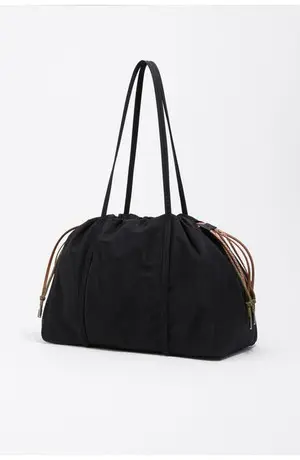 Bimba Y Lola Large Nylon Shoulder Bag
