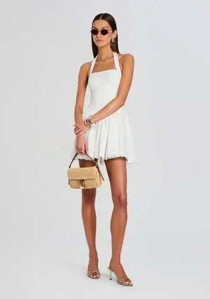 Hemant & Nandita Hina Corseted Mini Dress