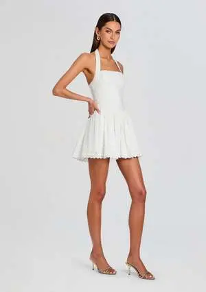 Hemant & Nandita Hina Corseted Mini Dress